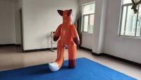 China Custom 6ft Inflatable Fox for Promotions Party Advertising PVC 0.4mm for sale