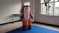 China Custom 6ft Inflatable Fox for Promotions Party Advertising PVC 0.4mm for sale