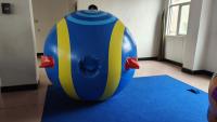 China PVC Inflatable Rolling Ball Suit Bouncing Suit 155cm Diameter Custom Logo for sale