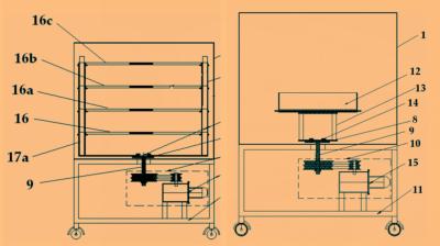China Industrial Microwave Seafood Sterilization and Drying Equipment LD1917 for sale