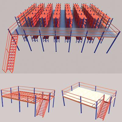 China Automated Storage Retrieval System Industrial Pallet Racks For Warehouse for sale