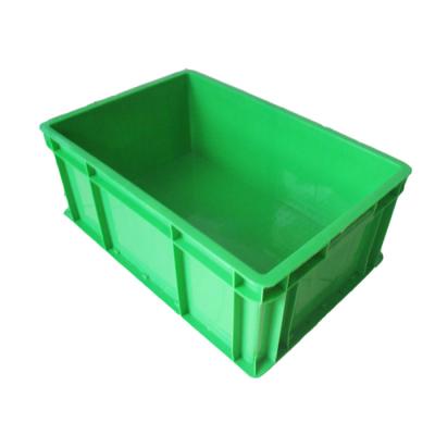 China EU standard custom food grade non-toxic plastic folding work crate container boxes for sale