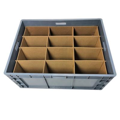 China Light Weight Plastic Folding Storage Boxes , Collapsible Plastic Storage Crates for sale