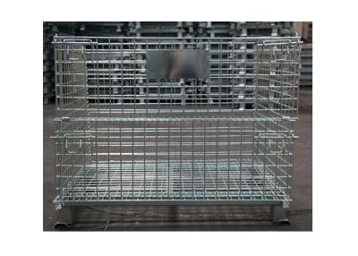 China Large plastic collapsible pallet box pallet collapsible bulk container for sale