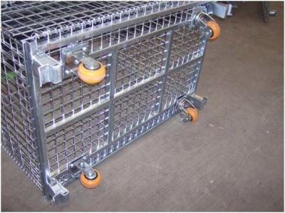 China Large Volume Vented Plastic Storage Pallet Bulk Container for sale