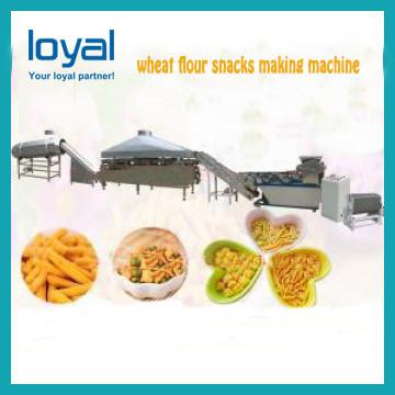 China Automatic fried wheat flour puff snacks food making machine for sale
