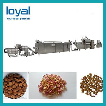 China 2019 Hot Sales Automatic Dog Cat Fish Shrimp Bird Pet Snack Food Extruder Plant Production Line Equipment Machine for sale