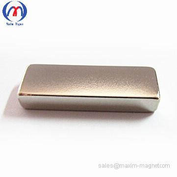 China Neodymium rare earth permanent block/bar/square magnets for sale