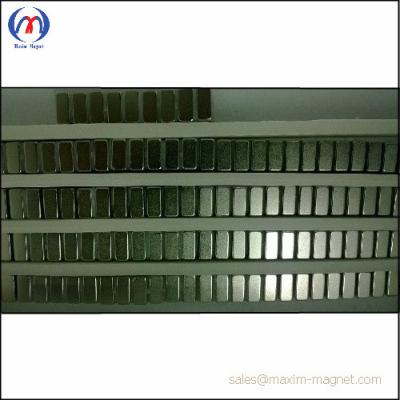 China Neodymium Slender block magnets for sale