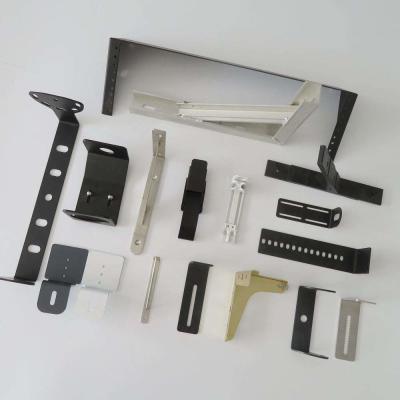 Cina ODM OEM Custom Metal Bracket Acciaio inossidabile Alluminio Rivestimento nero in vendita