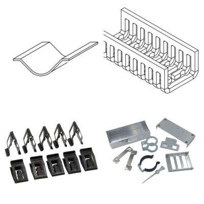 China Custom Precision Metal CNC Laser Cutting & Stamping Injection Molding Brackets Clamps Clips Painting Finish Custom Steel Parts for sale