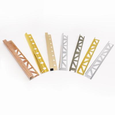 China TUV Box Edge Aluminum Tile Trim , 12mm Ceramic Tile Metal Edge Strips for sale