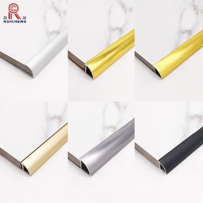 Cina il profilo d'argento luminoso del metallo di colore della disposizione di alluminio delle mattonelle di 8mm orla per le mattonelle in vendita