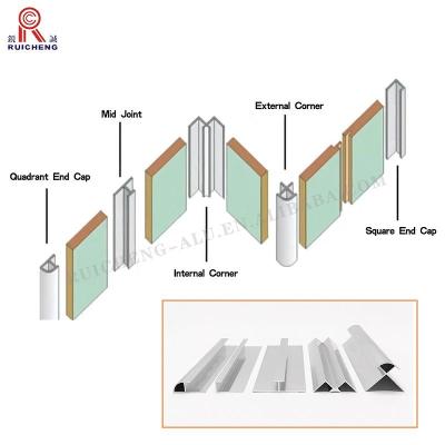 China Molen Gebeëindigde de Tegelversiering 2400mm van de Aluminiumhoek Lengteiso14001 Certificatie Te koop