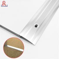 China Durable Laminate Floor Threshold Aluminium Transition Carpet Strip for sale