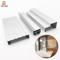 China Electrostatic Aluminium Window Profile T8 Temper 8.5mm Height for sale