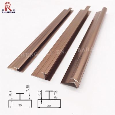 China Decorative 6063 Aluminium Panel Trim T6 Temper 2.4m Length External for sale