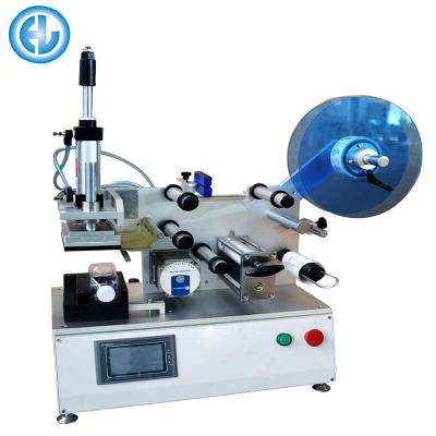 China Tampas/máquina etiquetas semi automática da caixa, aplicador quadrado da etiqueta de Lmanual da garrafa à venda
