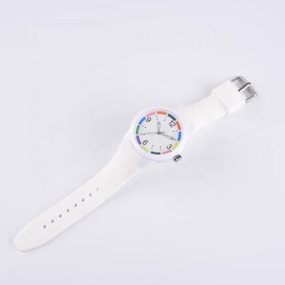 Cina Crono orologio degli uomini del silicone con il movimento DWG di Miyota 6P29--R0234 in vendita