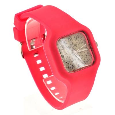 Cina Orologio su ordinazione del quarzo del silicone flessibile una garanzia di anno per il regalo di anniversario in vendita