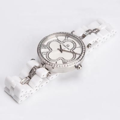 Cina Orologio ceramico del quarzo del cristallo di zaffiro impermeabile con la Cina/Giappone Movt in vendita