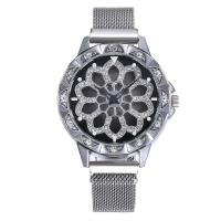 China Rotating Dial Leather Strap Quartz Watch Personalized Multicolor for sale