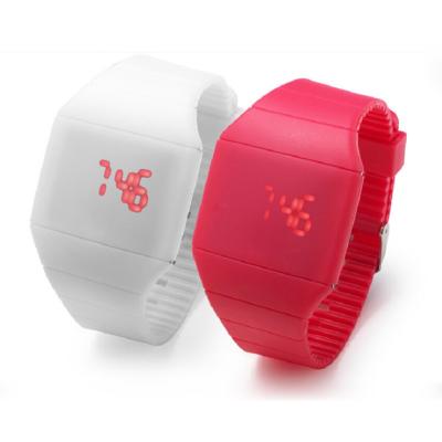 Cina Orologio di Digital del silicone di DWG, colore su misura orologio sottile del touch screen del silicone in vendita