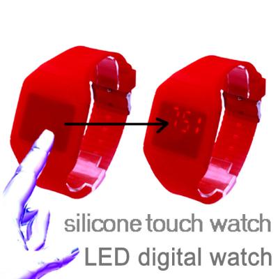 Cina Orologio di Digital del silicone di DWG, colore su misura orologio sottile del touch screen del silicone in vendita