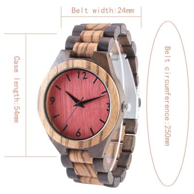 Cina Orologio impermeabile di Movt del quarzo dell'orologio di legno degli uomini delle donne dell'OEM in vendita