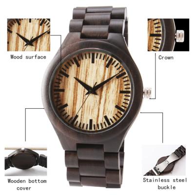 Cina Orologi del legno casuali dell'orologio della prova di legno di bambù d'annata dell'acqua in vendita