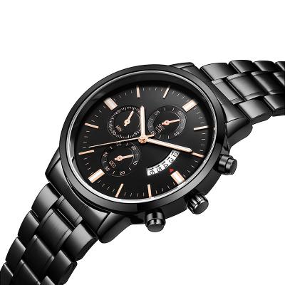 Cina Orologio resistente del quarzo del Giappone Miyota del maschio dell'acqua dei 30 tester in vendita