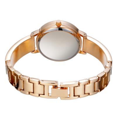 China IP Rose Gold Womens Fashion Watch Klassiek het Kwartshorloge van Legeringsdames Te koop