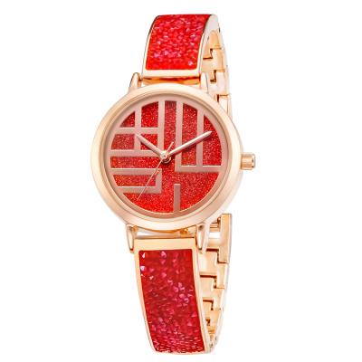 China IP Rose Gold Womens Fashion Watch Klassiek het Kwartshorloge van Legeringsdames Te koop