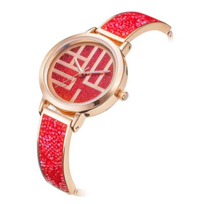 China IP Rose Gold Womens Fashion Watch Klassiek het Kwartshorloge van Legeringsdames Te koop