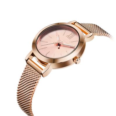 Cina Il braccialetto Mesh Band Ladies Alloy Quartz guarda gli orologi minimalisti impermeabili in vendita