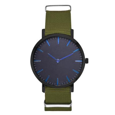 Cina movimento di nylon unisex del cinturino di orologi di acciaio inossidabile di caso di 38mm GL33 in vendita