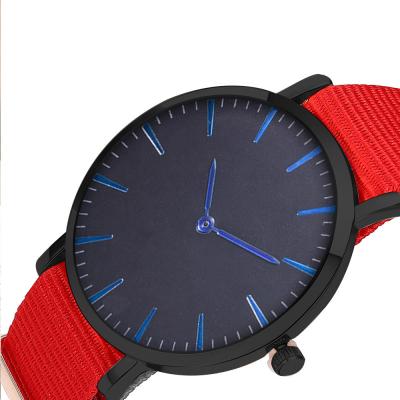 Cina movimento di nylon unisex del cinturino di orologi di acciaio inossidabile di caso di 38mm GL33 in vendita