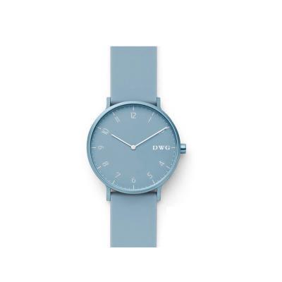 Cina Alloy Waterproof Quartz Watch Colorful Printed Dial 3ATM Stainless Steel Case in vendita
