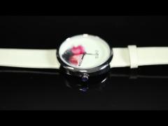 Small Dial Unisex Business Wrist Watch 2035 Movement Quartz Watches For Womens