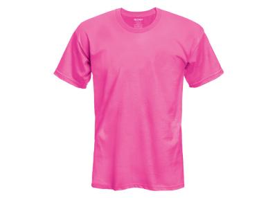 China Quick Dry Plain Cotton T Shirts 180 Grams Customized Logo Printing for sale