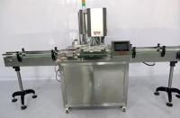 China High Efficiency Fully Automatic Can Seaming Machine , PLC Plastic Can Sealer Machine for sale