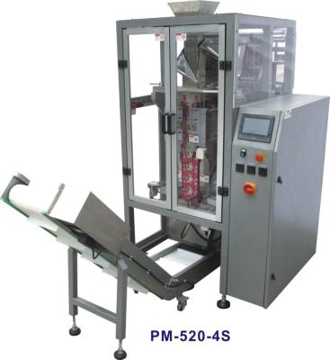 Cina sacchetto d'angolo 50ppm dell'impacchettatrice 4 di forma/riempimento/saldatura di verticale delle derrate alimentari 6kw in vendita