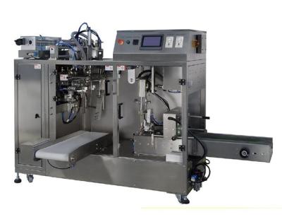 Cina Materiale di riempimento del sacchetto di Premade del granello della polvere e macchina della guarnizione, impacchettatrice orizzontale di Doypack in vendita