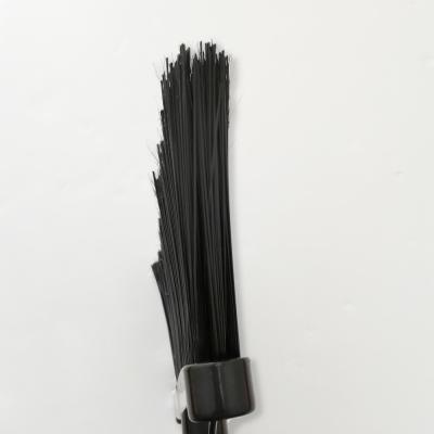 Cina Maniglia d'acciaio lunga commerciale della scopa di spinta di angolo per pulizia quotidiana in vendita