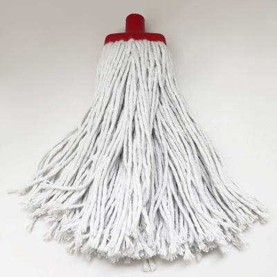 中国 Commercial Replacement Socket Cotton Synthetic Revolution Heavy Duty String Mop Refills 販売のため