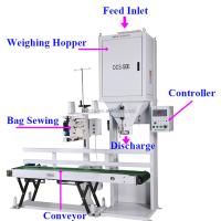 China Electric Driven Semi Automatic Rice Packaging Machine with Doy Pack Grain Packing Feature for sale