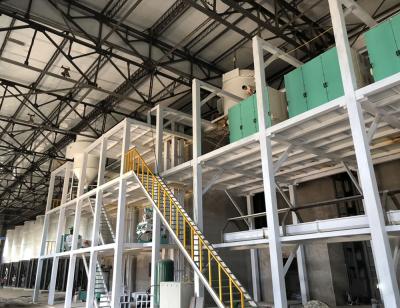 Cina 150 tonnellate/giorno macchina di fresatura automatica di farina di pane per impianto di polvere di fagioli in India in vendita