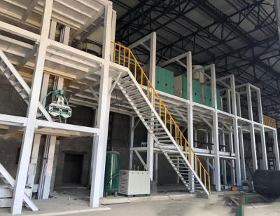 Cina 150 tonnellate/giorno macchina di fresatura automatica di farina di pane per impianto di polvere di fagioli in India in vendita