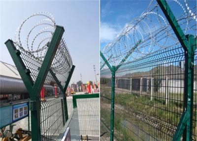 中国 Boundary Metal 3.5mm Anti Climb Mesh Fence Military Protection 販売のため