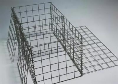 中国 ポリ塩化ビニールは1m x 1m x 1mに溶接されたGabion箱の安定性が高い鋼線の網塗った 販売のため
